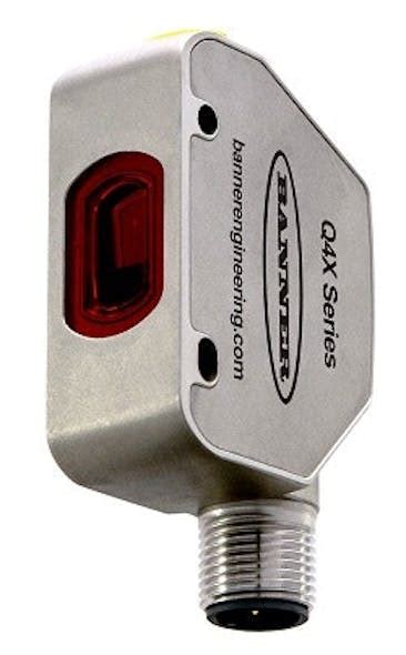 Banner Engineering Laser Distance Sensor With Flush Mount Configuration