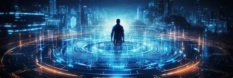 Business And Data Protection Biometric Security Identify Face