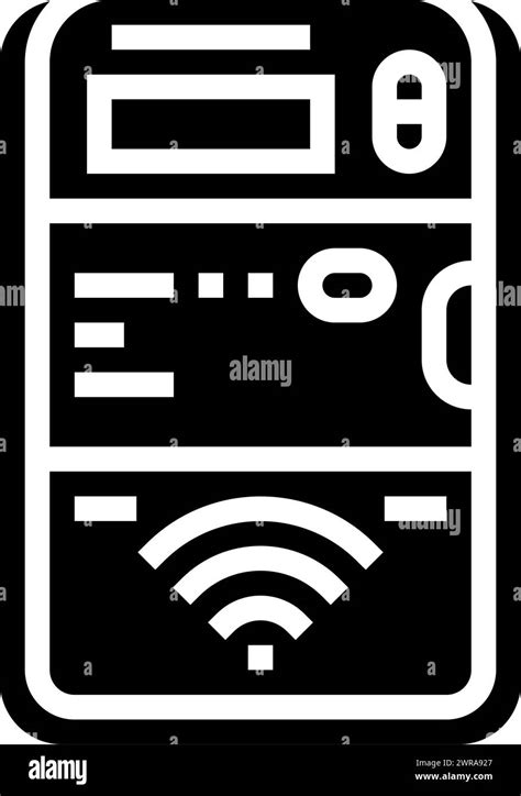 Smart Metering Energy Policy Glyph Icon Vector Illustration Stock Vector Image And Art Alamy