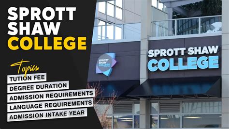 Sprott Shaw College Rankings Fees And Courses Details