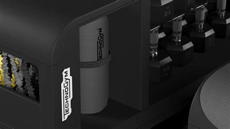 Technogym Skill Bench 3d Model Cgtrader