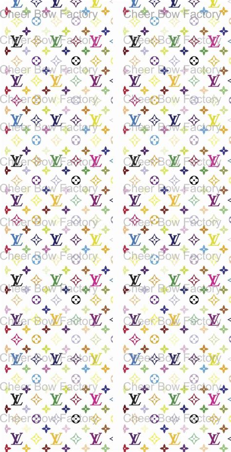 Lv Rainbow Cheer Bow Graphic Download
