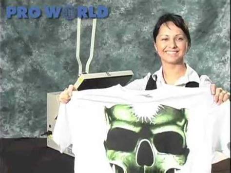 Applying Oversize Transfers Pro World Inc YouTube How To Apply Transfer Tutorial