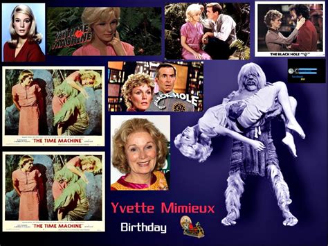 Happy Birthday Yvette Mimieux Born January 8 1942 Yvette Mimieux