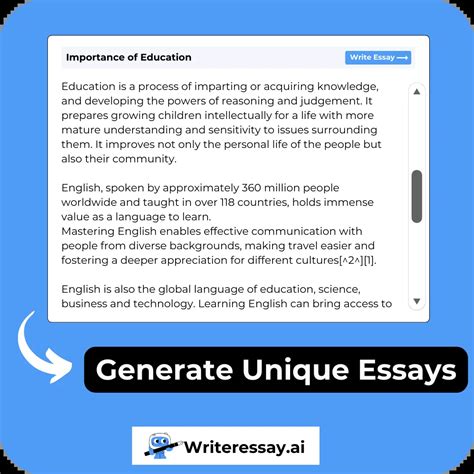 Ai Essay Writer Free Essay Maker