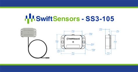 Ss3 105 Wireless Temperature Sensor With Probe Swift Sensors