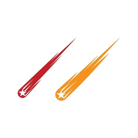 Premium Vector Comet Vector Icon Illustration