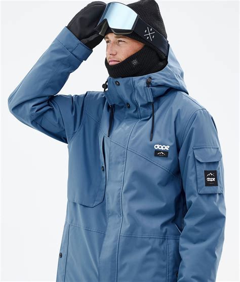 Dope Adept Snowboard Jas Heren Blue Steel Blauw