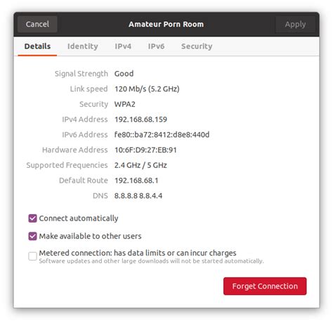 networking force wi fi connection to 2 4ghz in ubuntu 20 04 6 lts