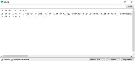 Openweather Con JSON Y M5 Tienda Y Tutoriales Arduino