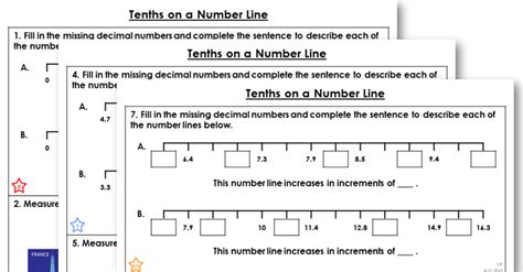 Year 4 Tenths On A Number Line Lesson Classroom Secrets Classroom Secrets