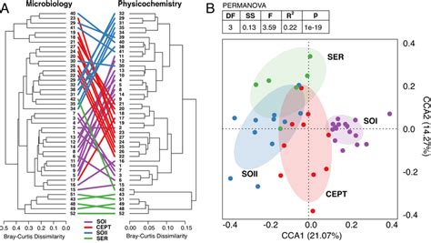 Relationships Between Microbial Community Structure And Physicochemical