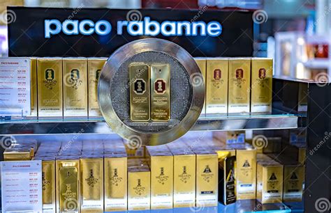Paco Rabanne Products Display Editorial Image - Image of shop, paco ...