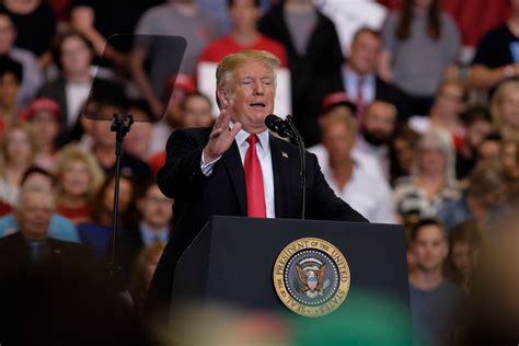 Trump Ties Republican Midterm Strategy To Immigration Claims Mexico