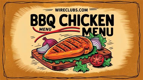 Bbq Chicken Menu The Ultimate Guide To Delicious Bbq Chicken Dishes