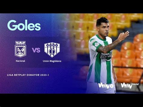 Resultado Nacional vs Magdalena hoy Nacional venció a Unión Magdalena por Liga BetPlay