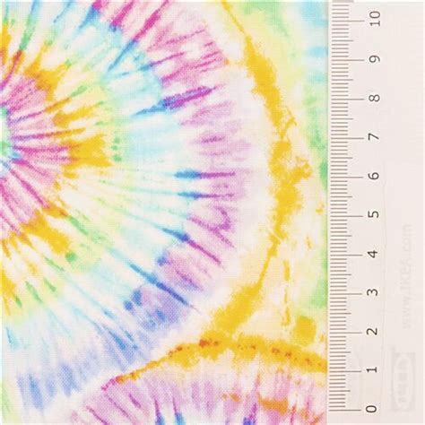 Pastel Rainbow Sweet Colors Tie Dye Swirls Fabric Timeless Treasures