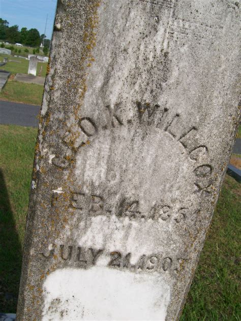 George K Wilcox 1854 1903 Find A Grave Memorial