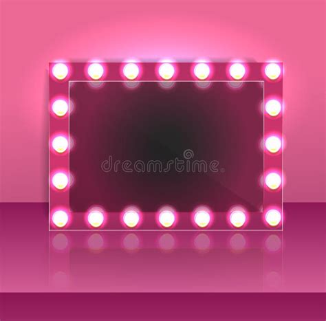 Light Bulb Mirror Stock Illustrations 3361 Light Bulb Mirror Stock