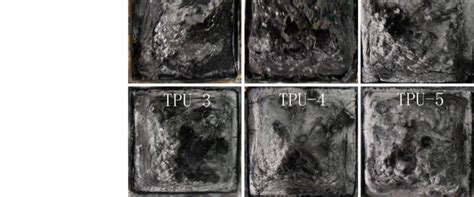 Photographs Of Char Residue Of Tpu Composites After Cct Download