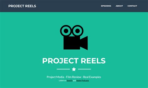 Project Reels — Journal Project Pitch By Demron Glass Medium