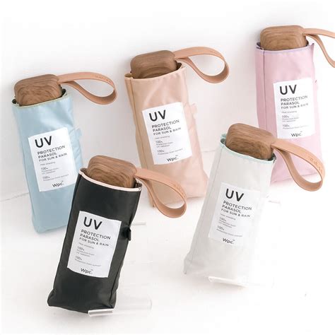 Wpc양산 암막 Uv 9999차단 남녀공용 미니 5단양산 801 11949 102 감도 깊은 취향 셀렉트샵 29cm