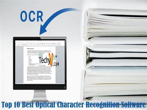 top 10 best optical character recognition ocr software