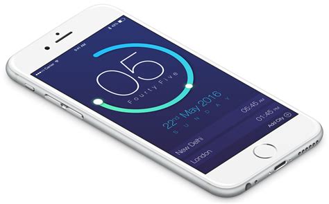 Clock App UI Design Free PSD Download On Behance Clock App UI Design Free PSD Download On Behance