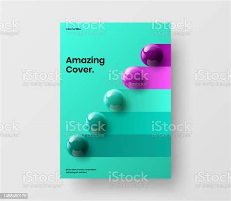 기하학적 회사 아이덴티티 디자인 벡터 개념입니다 창조적 인 3d 구체 플래 카드 그림입니다 A4 용지에 대한 스톡 벡터 아트 및 기타 이미지 Istock