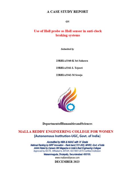 Case Study2 Phy Pdf Anti Lock Braking System Reliability Engineering
