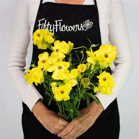 Buy Wholesale Yellow Butterfly Ranunculus Flower In Bulk Fiftyflo
