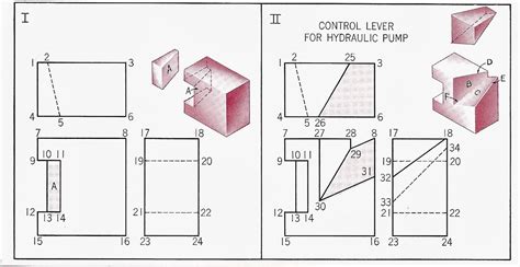 Engr1304 Orthographic Multiview Projections