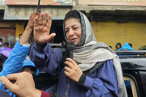 Pdp Will Aid Kashmiri Pandits Rehabilitation Mehbooba Asian News