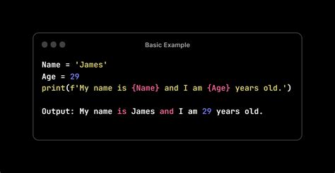 Using F Strings To Format Python Strings — Matador Software