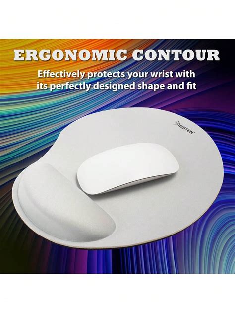 Stockroom Plus Insten Mouse Pad With Wrist Support Rest Ergonomic