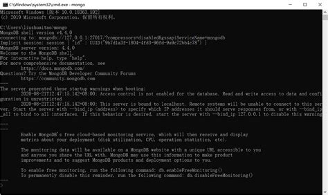 Windows版本 Mongodb安装及使用 2020年最新版windwos Mongodb版本更新 Csdn博客 Windows版本 Mongodb安装及使用 2020年最新版windwos Mongodb版本更新 Csdn博客