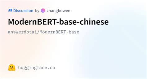 Answerdotai Modernbert Base Modernbert Base Chinese