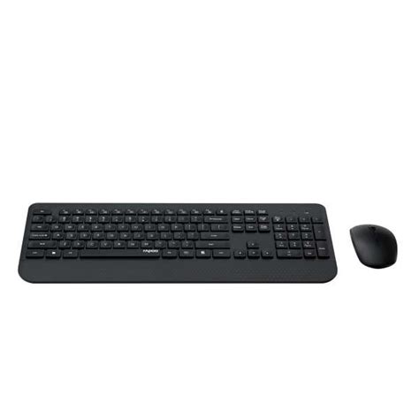 Rapoo Wireless Optical Mouse And Keyboard X3500 Black Roadmap Tech Computers