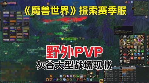 《魔兽世界》plus探索赛季服，野外pvp灰谷现状 Youtube