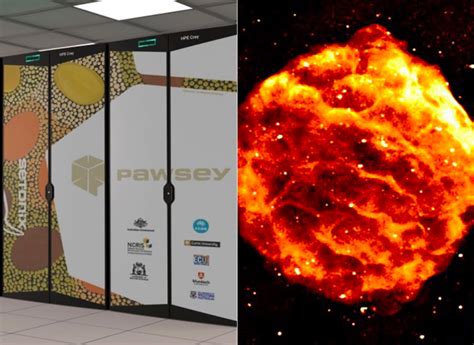 Australias Setonix Supercomputer Creates Detailed Image Of A Supernova Remnant From Aksp Radio