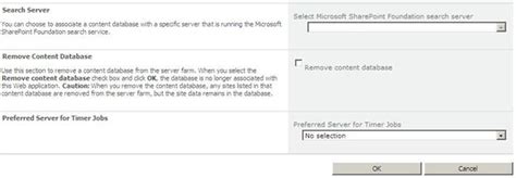 Sharepoint Enterprise Split A Timer Job Based On Content Database SharePoint Stack Exchange