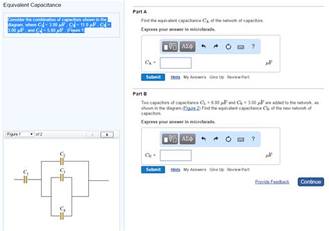 Solved Equivalent Capacitance Consider The Combination Of Chegg