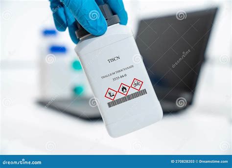Tlscn Thallium Thiocyanate Cas 3535 84 0 Chemical Substance In White
