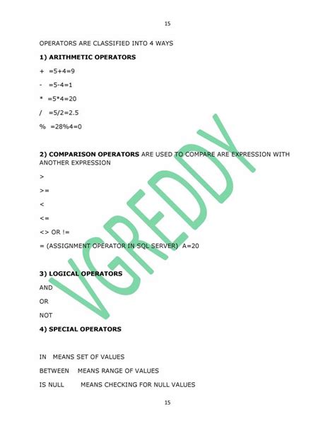 Sql Server Notes Learnpick India