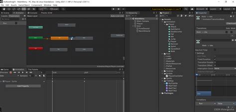 Unity2d 实现人物及时根据animator同步按键动作unity2d Animator使用 Csdn博客