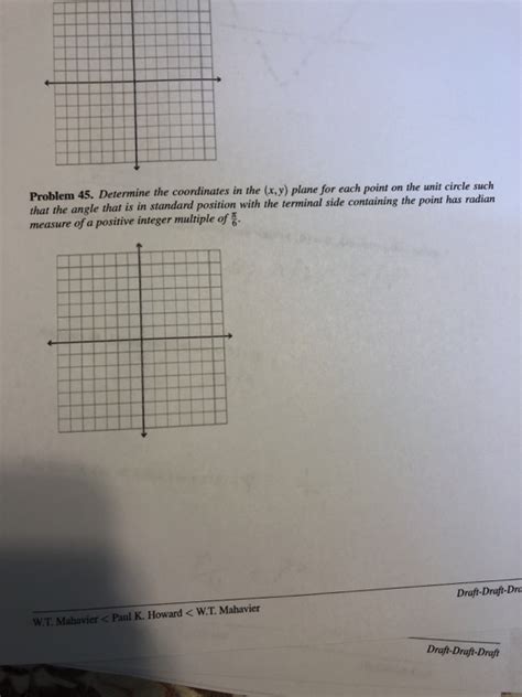 Solved Problem 45 Determine The Coordinates In The X Y Chegg Com