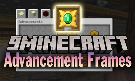 Advancement Frames Mod 1 19 2 1 18 2 A Little Beauty Mc Mod