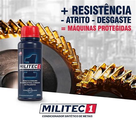 MILITEC 1 CONDICIONADOR DE METAIS 40ML A Casa da Estética Automotiva