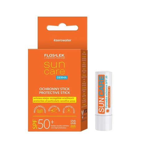 Floslek Sun Care Sztyft Ochronny SPF50 16g Pomadka Ochronna SPF30