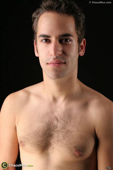 Horny Gay Gary Newman Shows His Hairy Chest And Big Dick In A Solo